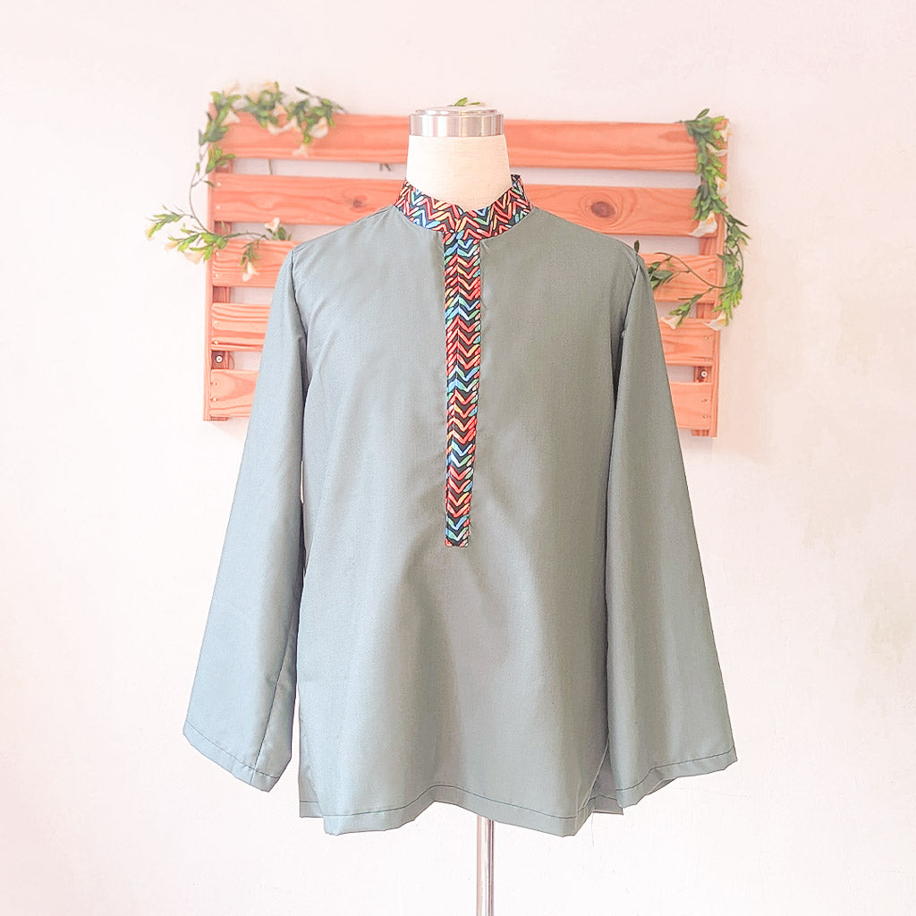 Menswear Half-Placket Casual Shirt | Sewing Class by FMS — Fashion ...